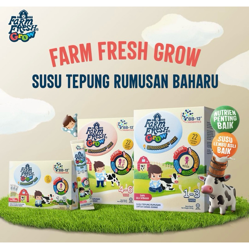 Susu Tepung Formula Bayi Farm Fresh | Shopee Malaysia