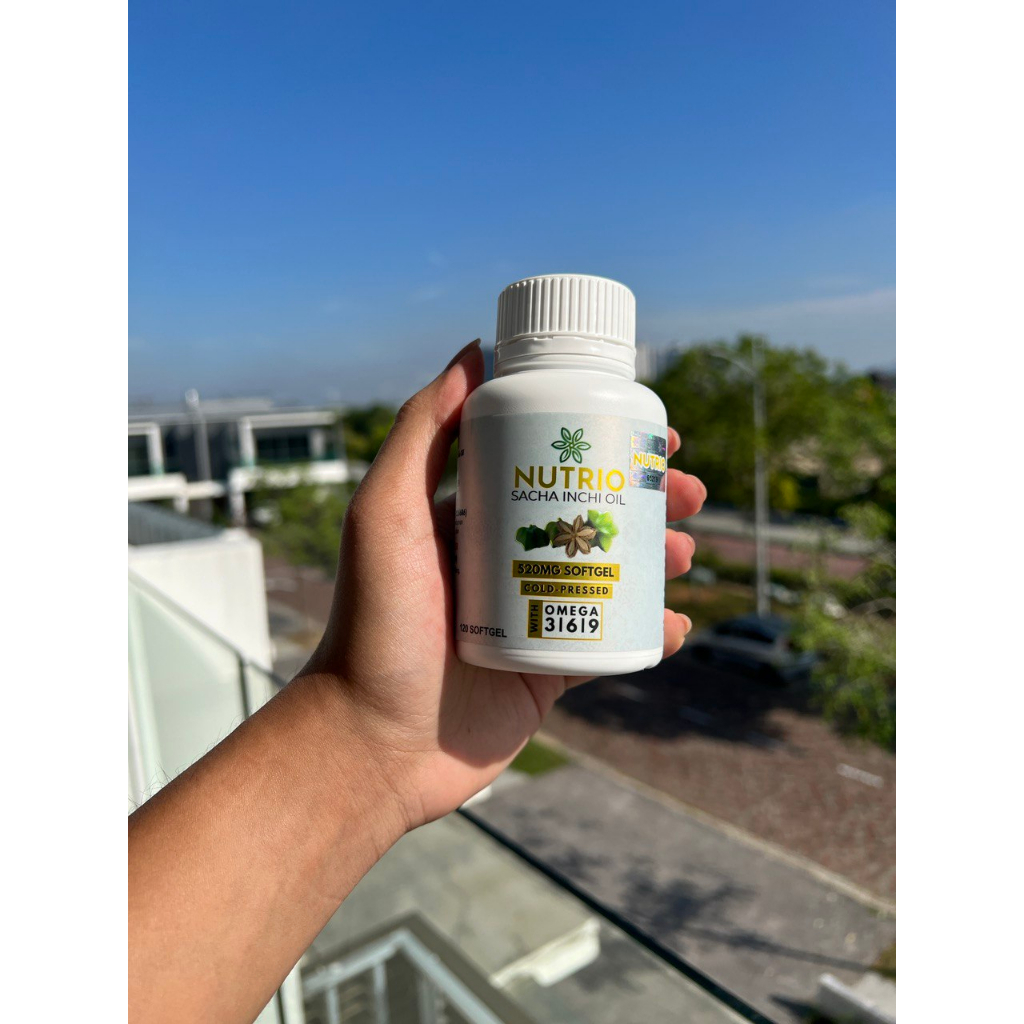 Original HQ Nutrio Sacha Inchi Oil (120 Biji) | Shopee Malaysia