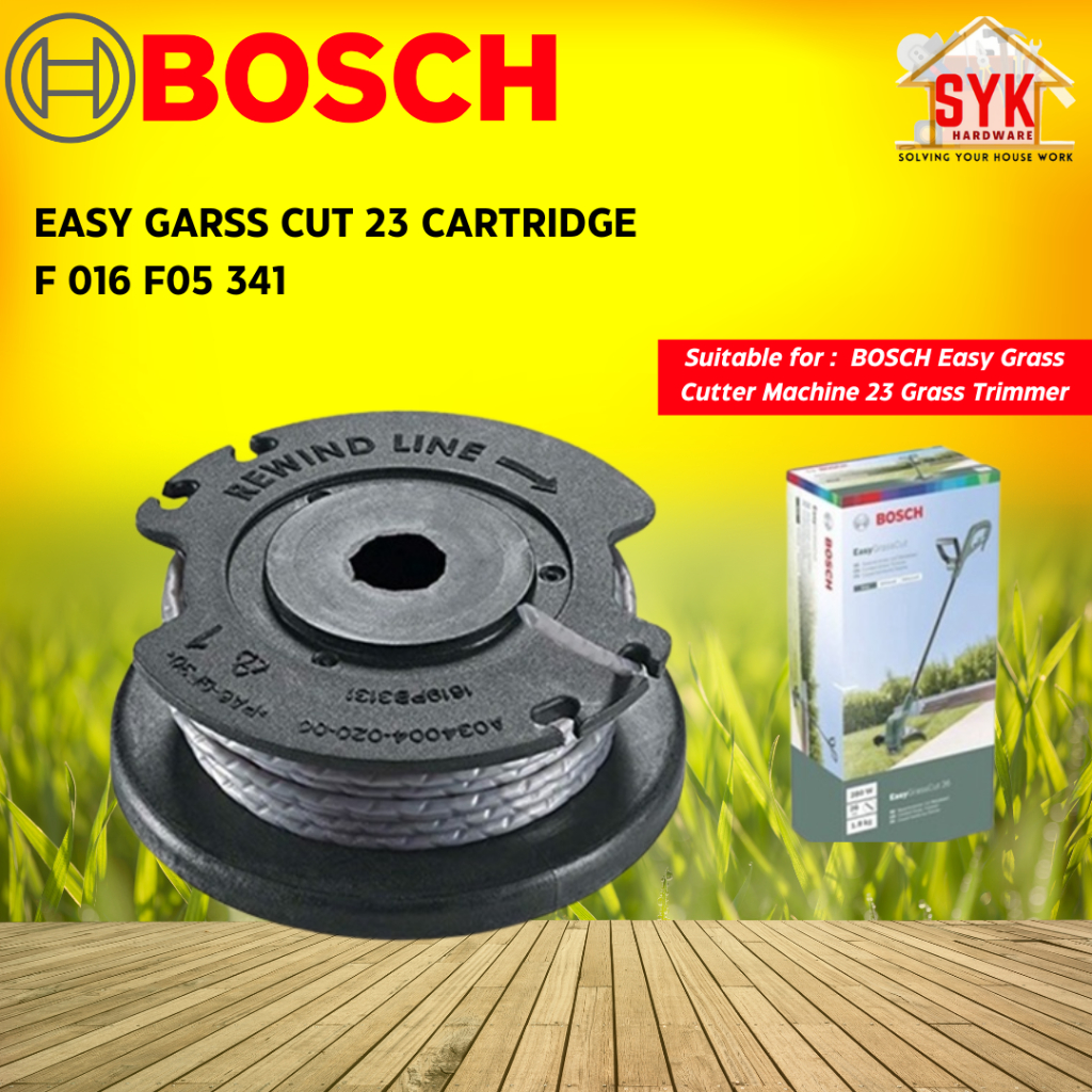 SYK Bosch Easy Grass Cut 23 Cartridge Cutting Line Replacement For Grass Trimmer Machine ...