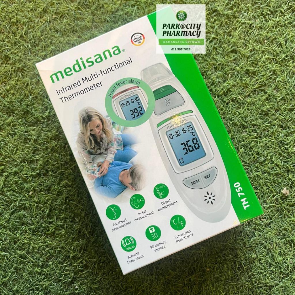 Medisana Infrared 6 in 1 Multi Functional Thermometer TM750 Ear ...