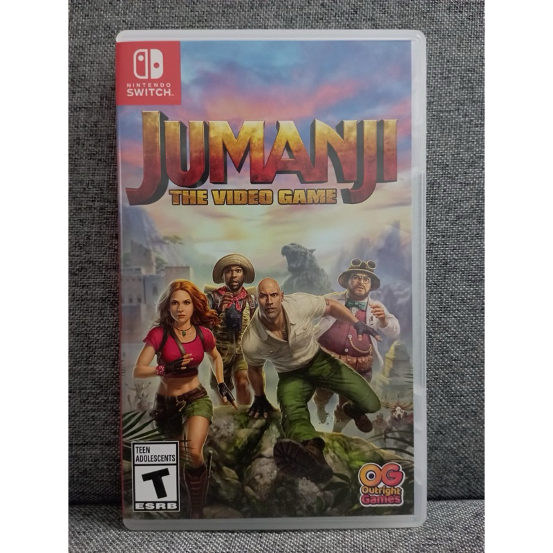 Jumanji The Video Game (Physical) (Nintendo Switch) (Used) | Shopee ...