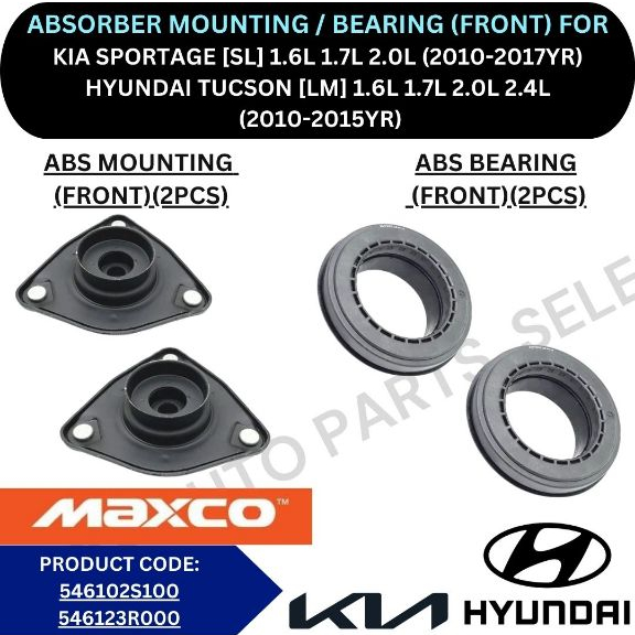 ABSORBER MOUNTING, COVER, STOPPER, SPRING RUBBER (FRONT) FOR KIA ...