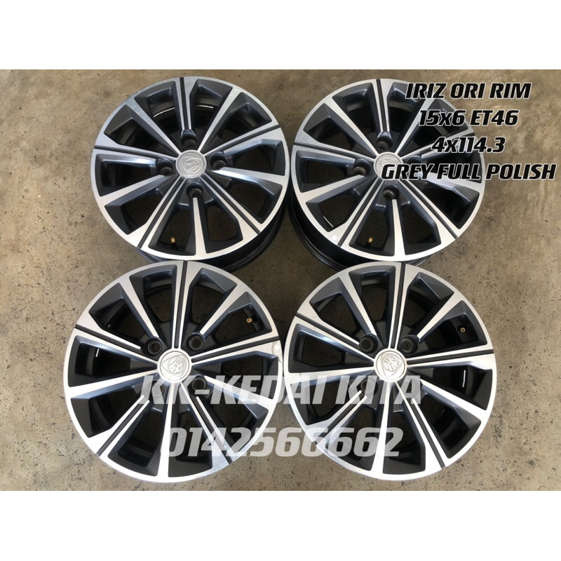 USED PROTON IRIZ ORI RIM 15 INCHI | Shopee Malaysia