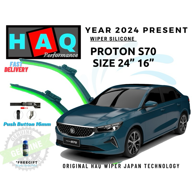 Original Gunuine HKS Silicone Wiper Japan Technology For New Proton S70 ...