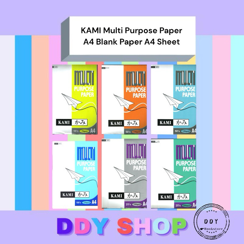 KAMI Multi Purpose Paper A4 Blank Paper A4 Sheet | Shopee Malaysia