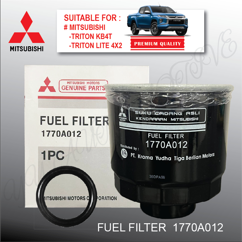 NEW ORI MITSUBISHI 1770A012 FUEL FILTER FOR MITSUBISHI TRITON KB4T ...