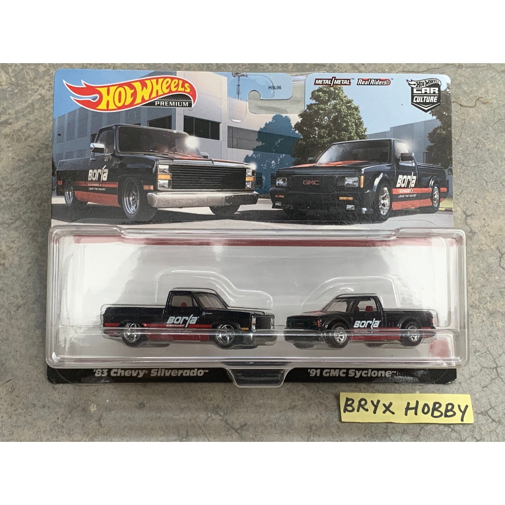 Hot Wheels 2021 Car Culture Twin Pack 2021 '83 Chevy Silverado & '91 ...