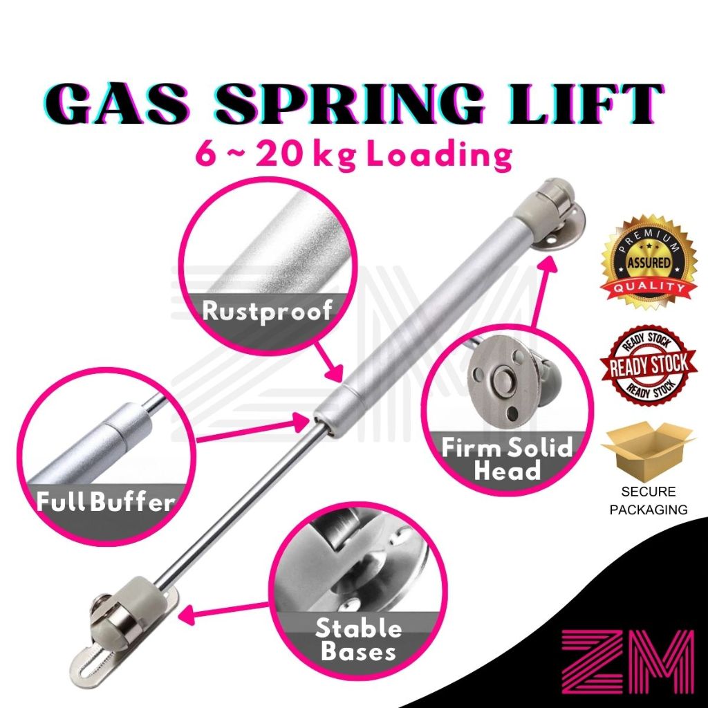Gas Spring Door Lift Pneumatic Support Hydraulic Kitchen Cabinet ...