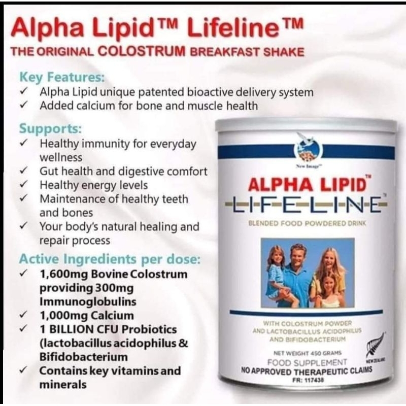 Alpha lipid milk power 450g | Shopee Malaysia