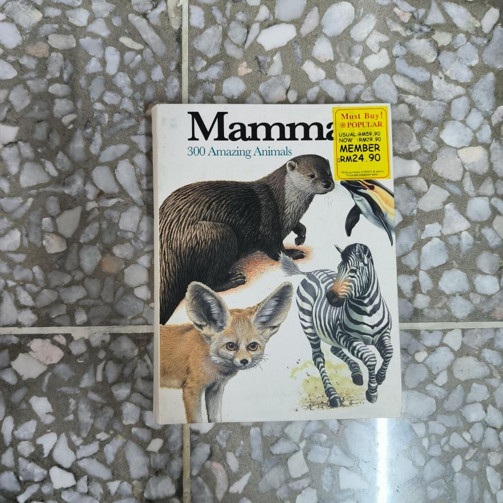 Mammals 300 amazing animals | Shopee Malaysia