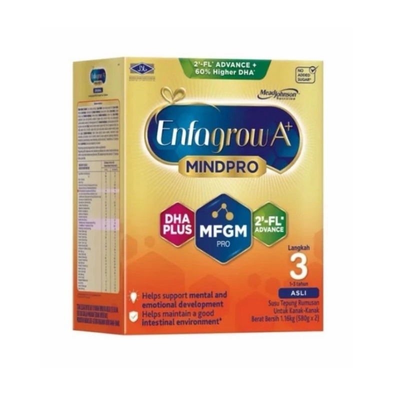 Enfagrow A+ Mindpro step 3 -1.16Kg ,1.74Kg Asli/Vanilla 100%original ...