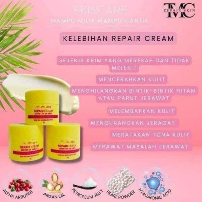 🔥TMC REPAIR CREAM 💯ORI | Shopee Malaysia
