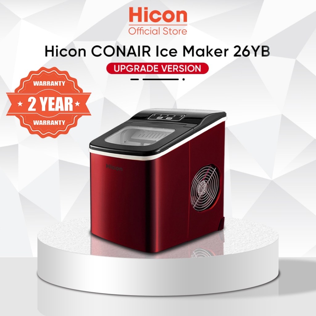 Hicon Mesin pembuat ais 26YB Upgrade Version Ice Maker Machine Electric ...