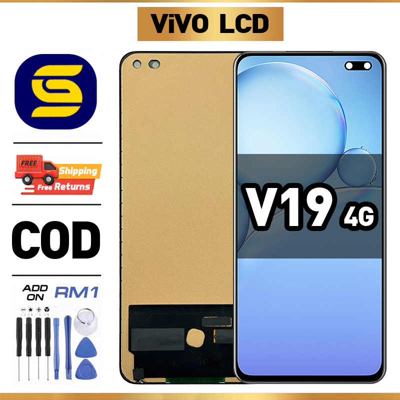 LCD VIVO V19 4G Compatible For Glass Original Touch Screen Digitizer ...