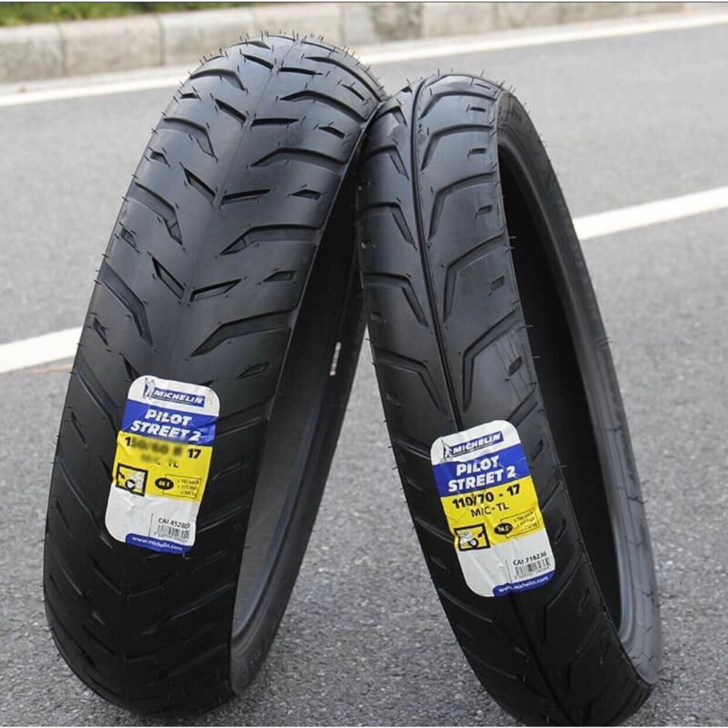 TAYAR MICHELIN PILOT STREET 2 17 inch 14 inch 13 inch MEDIUM COMPOUND ...