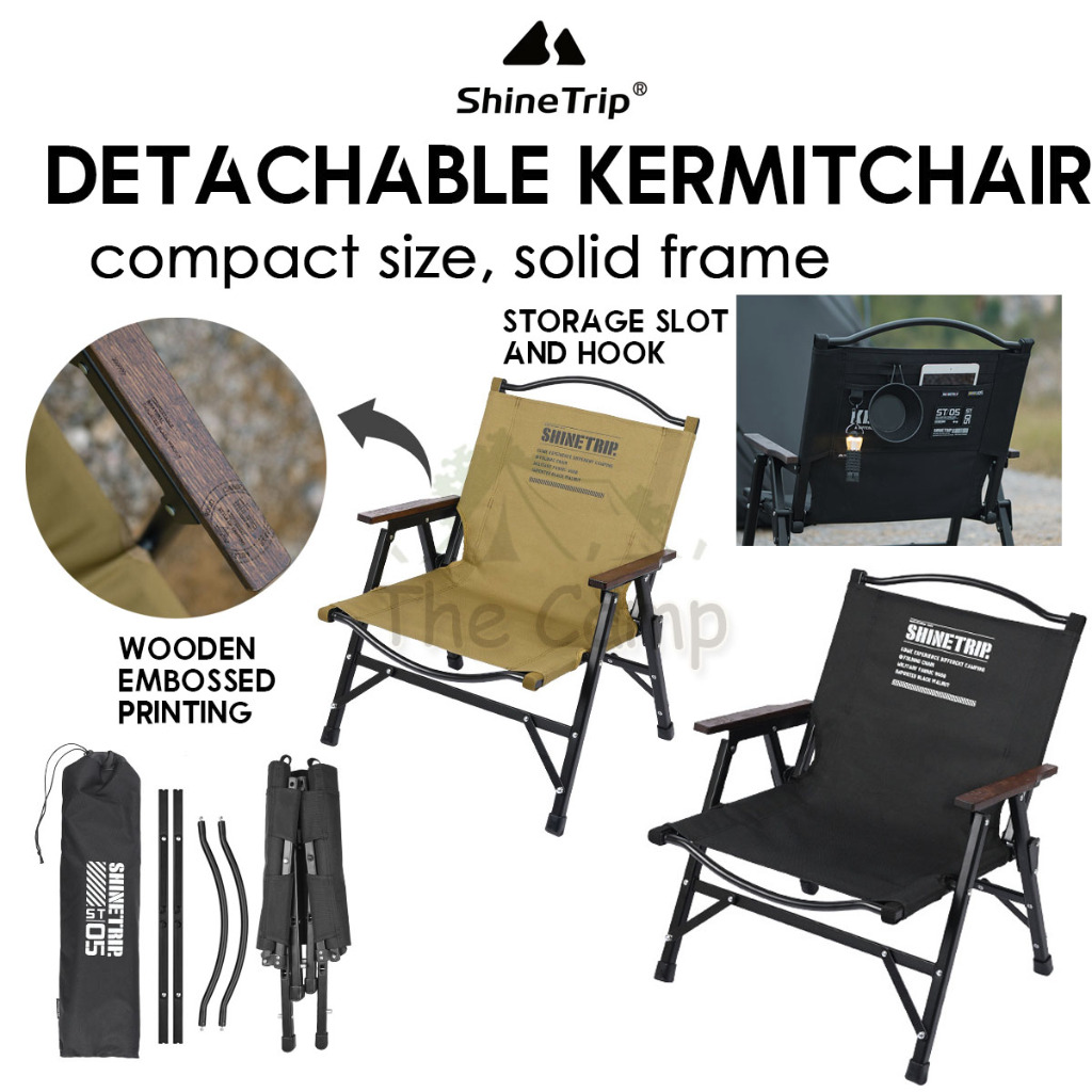 Shinetrip 05 Series Detachable Kermit Chair Tactical Back Support Heavy ...