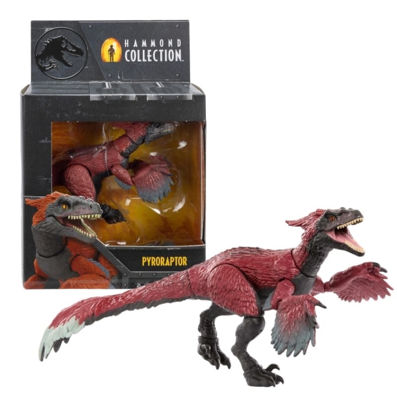 Mattel Jurassic World Hammond Collection Pyroraptor | Shopee Malaysia