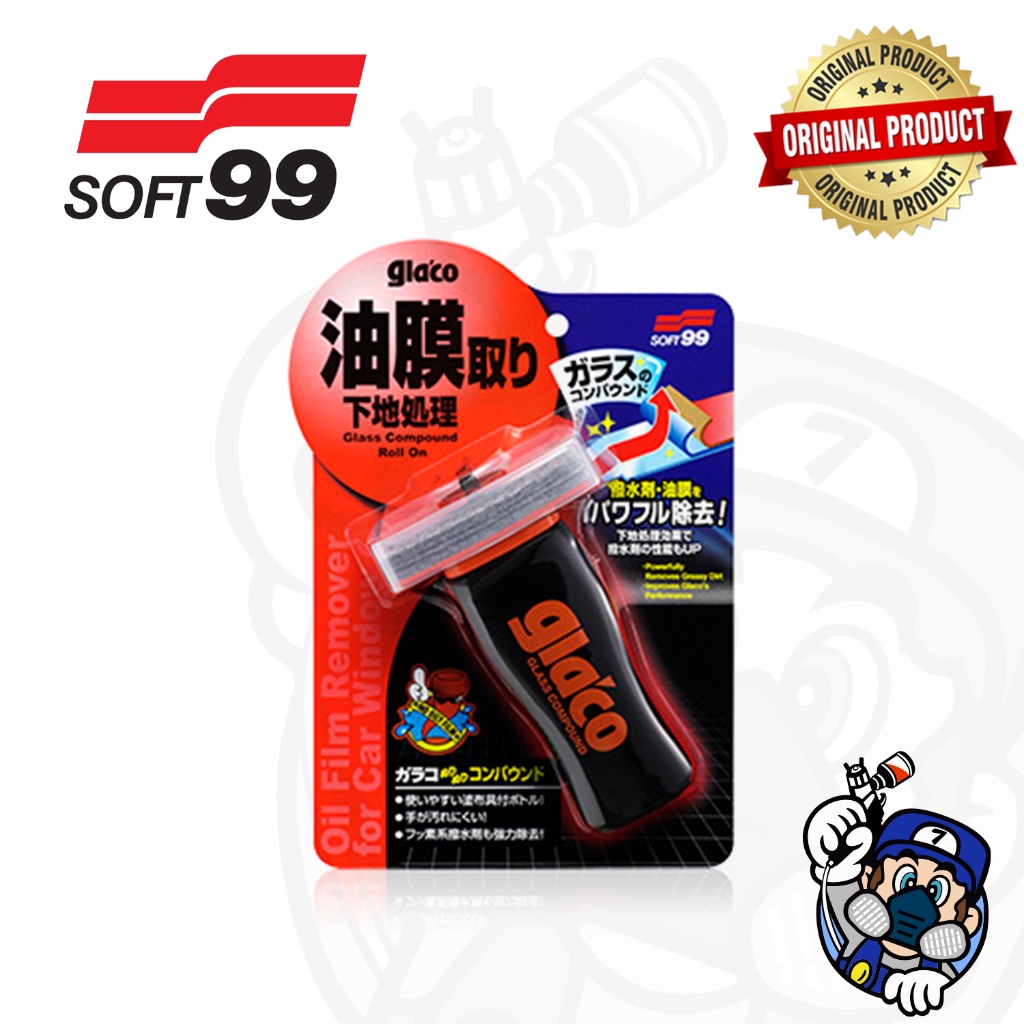 SOFT99 Glaco Glass Compound Roll On (100ML) | Shopee Malaysia