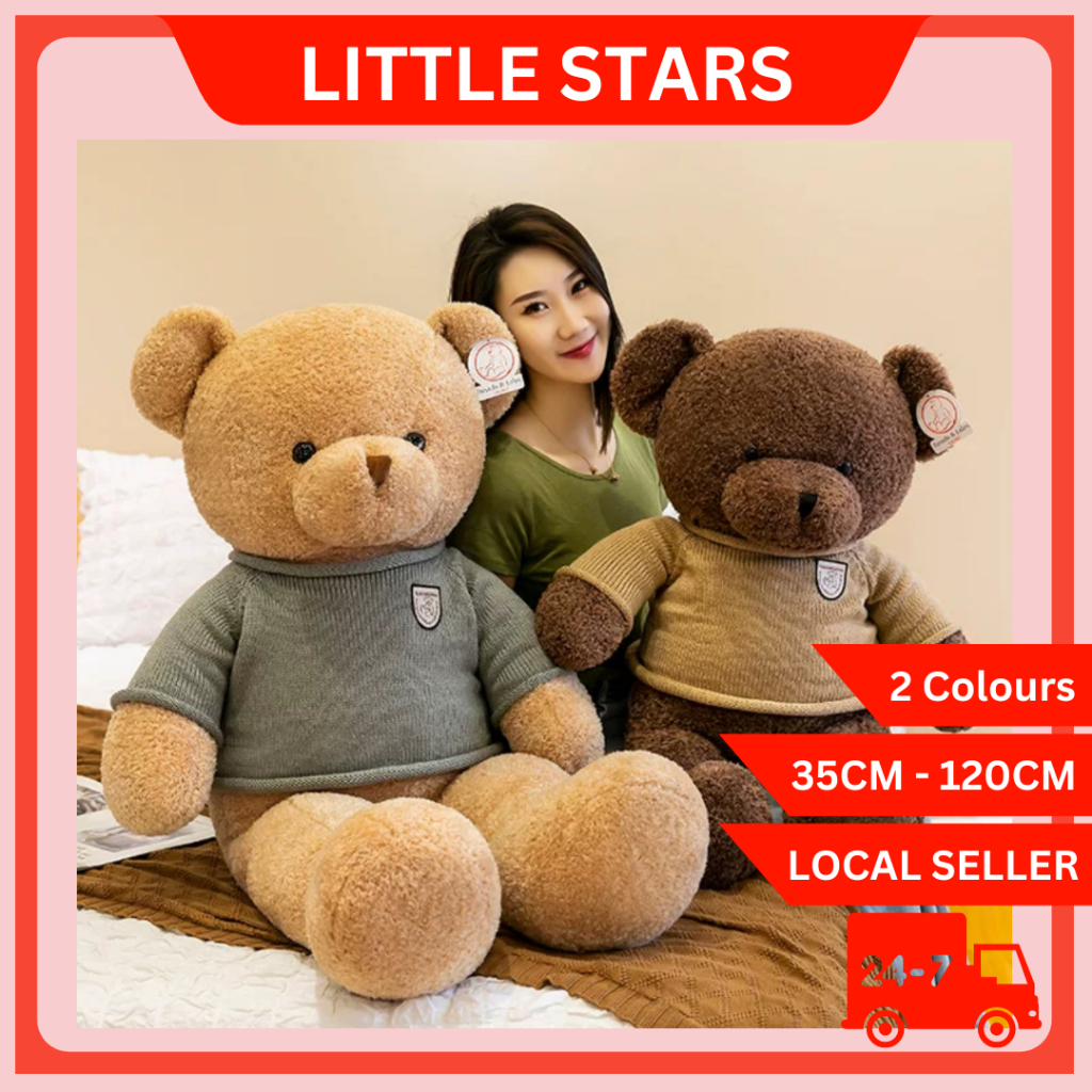 【Welcome to LittleStars Store】Teddy Bear Besar Anak Patung Beruang ...