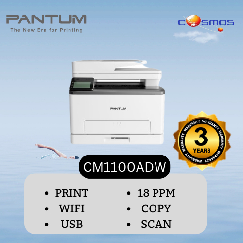 [ Ready Stock ] Pantum CM1100ADW Color Laser Multifunction Printer ...