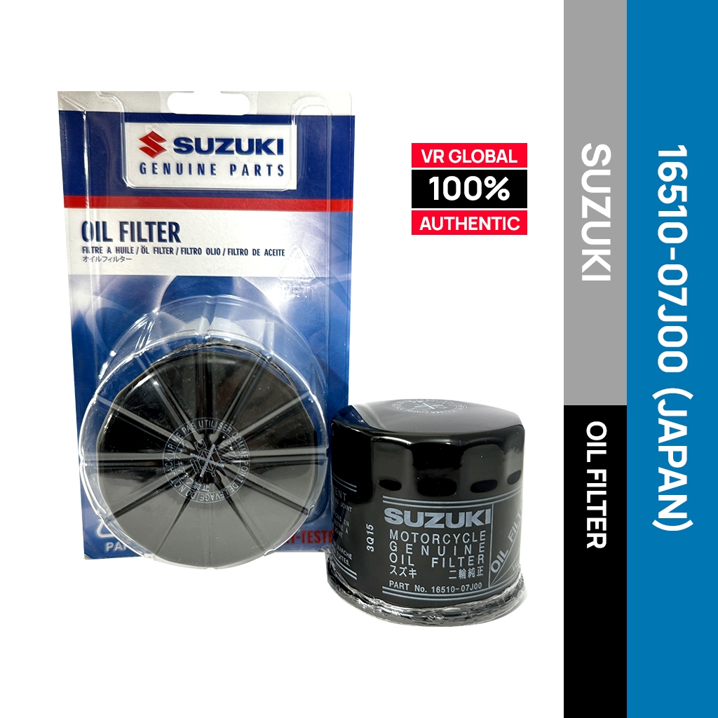 SUZUKI MOTORCYCLE ENGINE OIL FILTER 16510-07J00 JAPAN | Shopee Malaysia