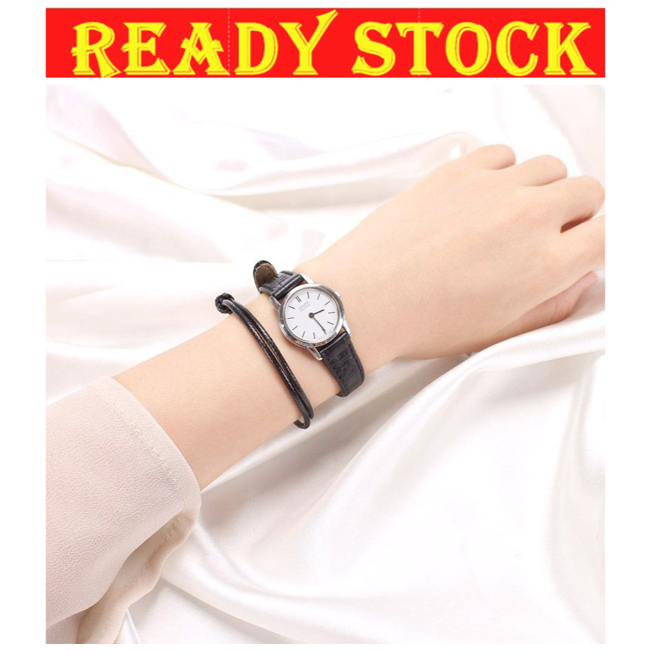 B-1 Adjustable Black Genuine Leather Bracelets Anklet Double Layer Line ...
