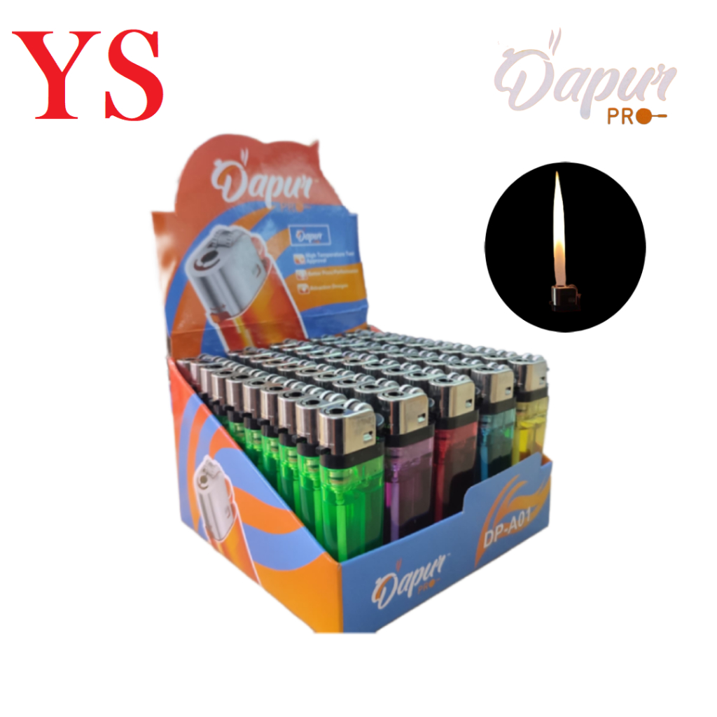 Dapur DP-A01 Disposable Gas Lighters 50pcs (one box) | Pemetik Api ...