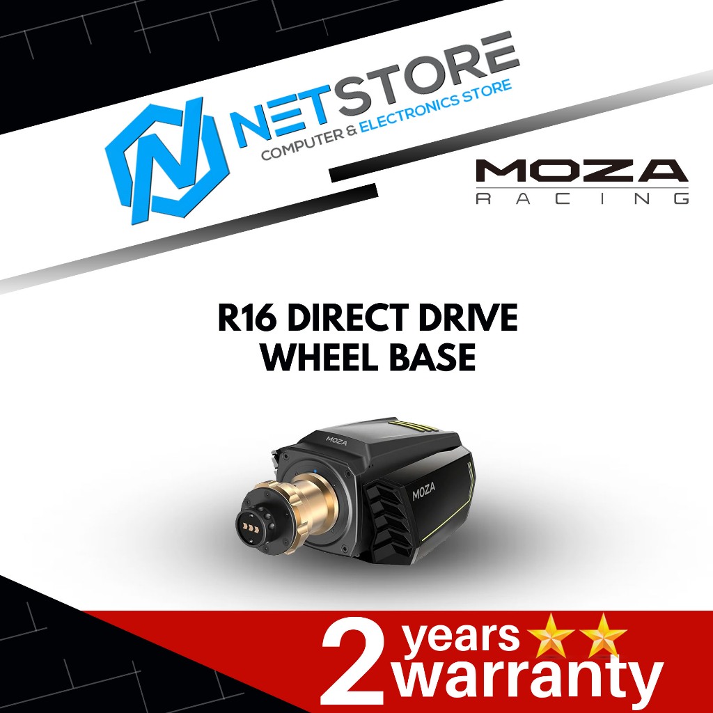 MOZA R16 DIRECT DRIVE WHEEL BASE - RS031 | Shopee Malaysia