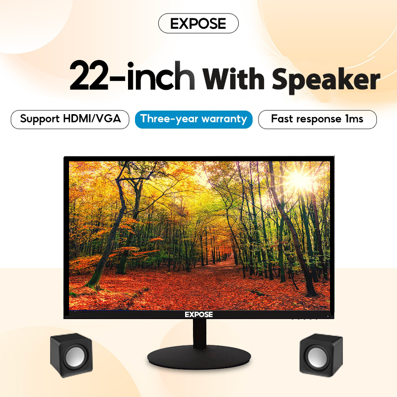 Monitor PC 24 Inch Flat Monitor Gaming 75HZ 19 Inch Monitor 22 inch ...