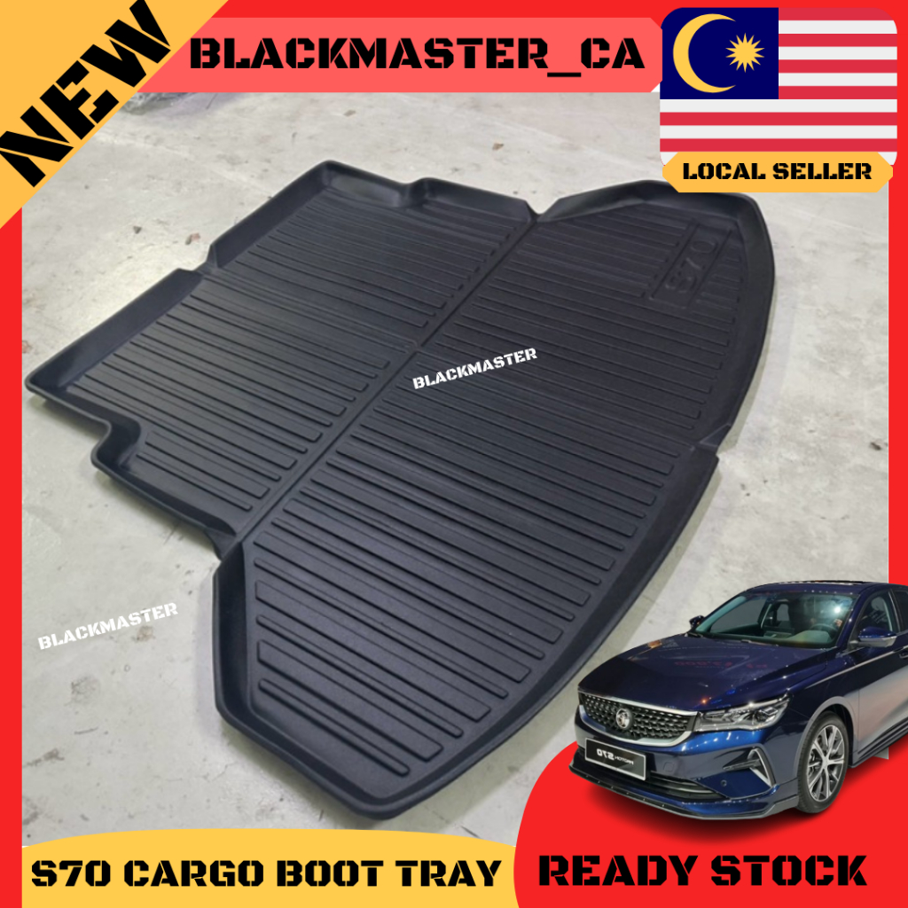 PROTON S70 / S 70 2024 Rear Trunk Cargo Car Boot Tray (Waterproof ...