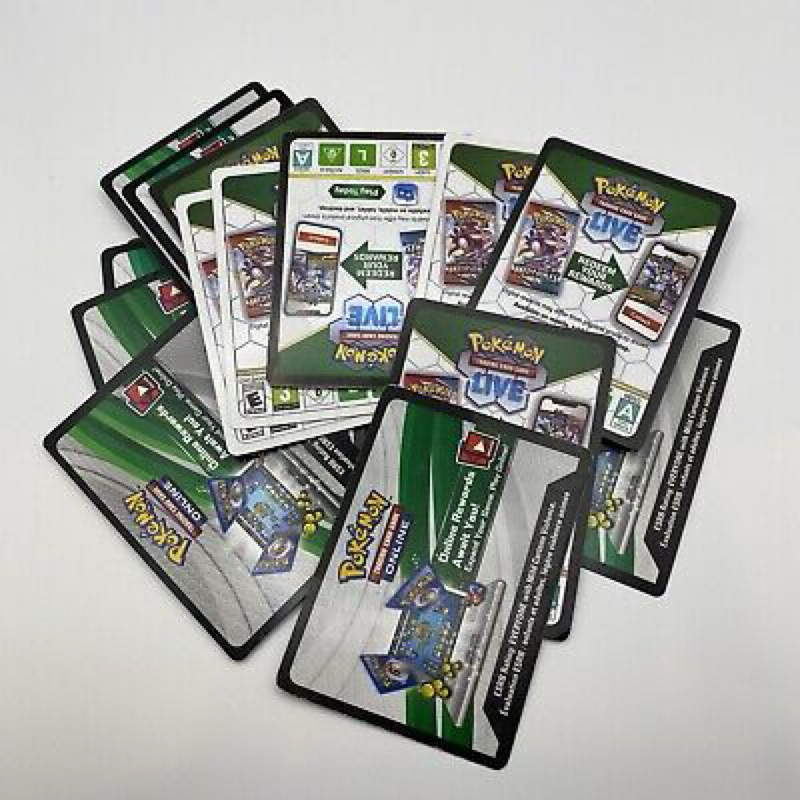 Pokemon Code Cards 100% Original | Shopee Malaysia
