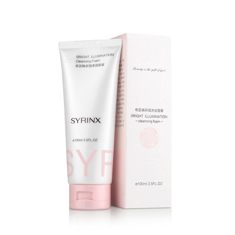 Syrinx White Illumination Cleansing Foam 100ml Gentle Remove Impurities ...
