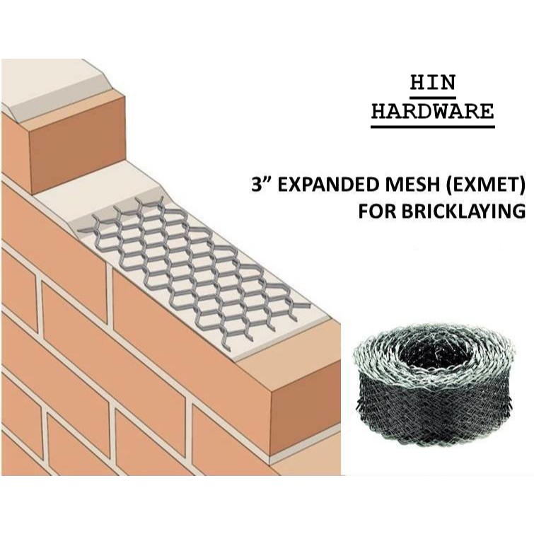 HIN Exmet Wire Mesh / Dawai Ikat Bata/ Exmet Brick Reinforcement ...
