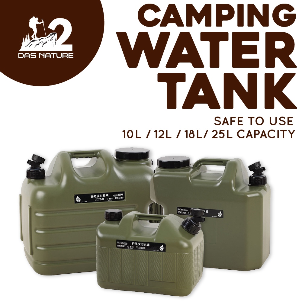 Water Tank Camping Container camping Outdoor Portable tank air Water ...