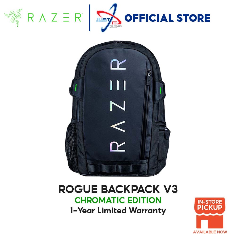 RAZER Rogue Backpack V3-Chromatic Edition Rogue 13/Rogue 15 | Shopee ...