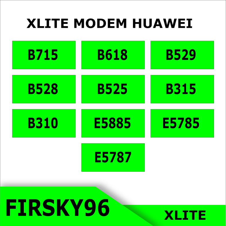 [FIRSKY96] XLITE untuk tanam VLESS dalam modem B618 B715 B529 B528 B525 B315 B310 E5885 E5785 ...
