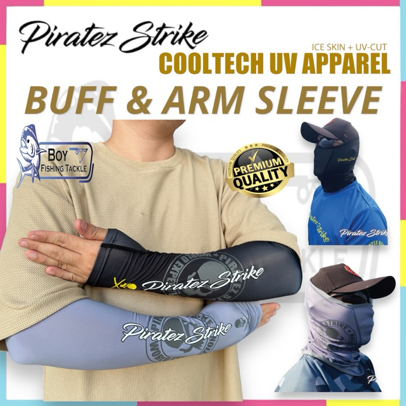 2024 PIRATEZ STRIKE UV BUFF ARM SLEEVE COOLTECH UV APPAREL | Shopee Malaysia