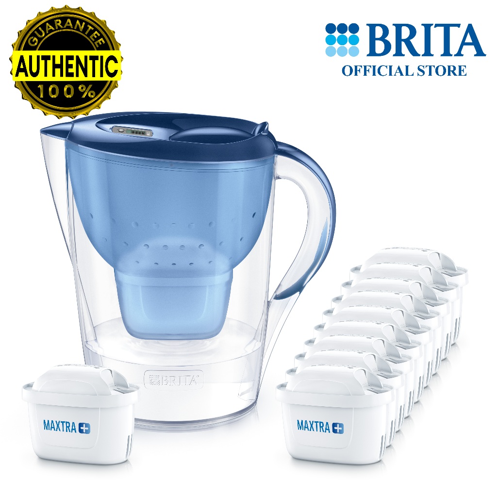 BRITA Marella XL 3.5L Water Jug With 10 Maxtra+ Filter Cartridge (3.5L) | Shopee Malaysia