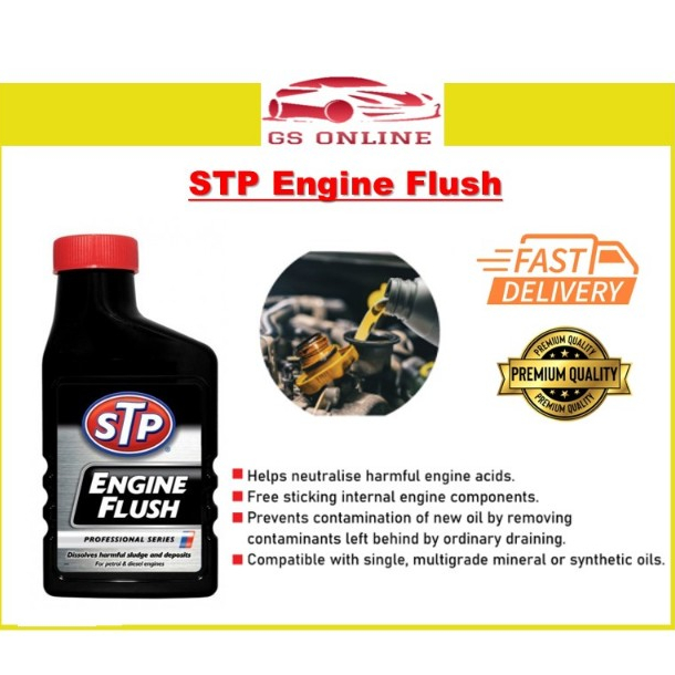 STP Professional Engine Flush 450mL Proffesional Series for Petrol and ...