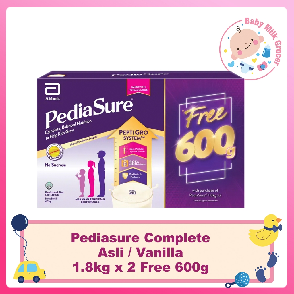 Pediasure Complete Plain / Vanilla (4.2kg) | Shopee Malaysia
