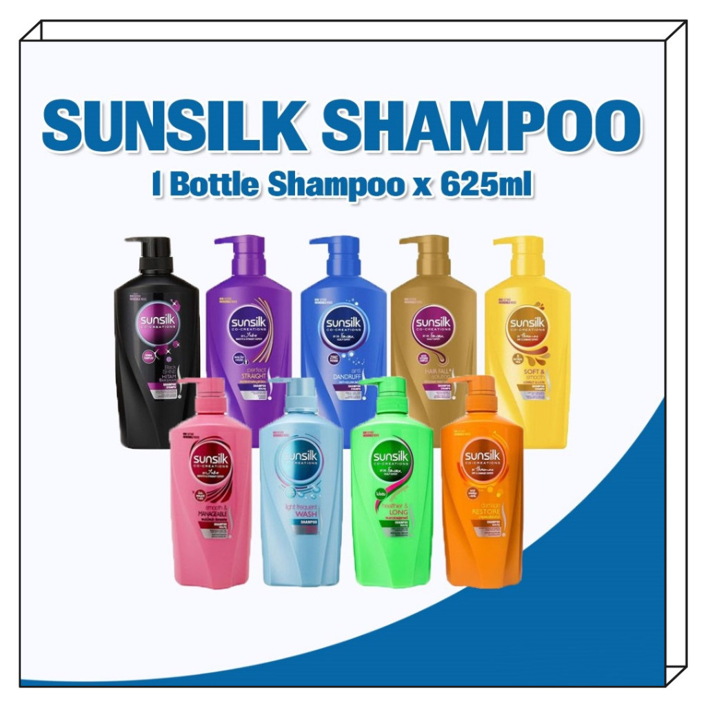 Sunsilk Hair Shampoo 625ml /650ml | Shopee Malaysia