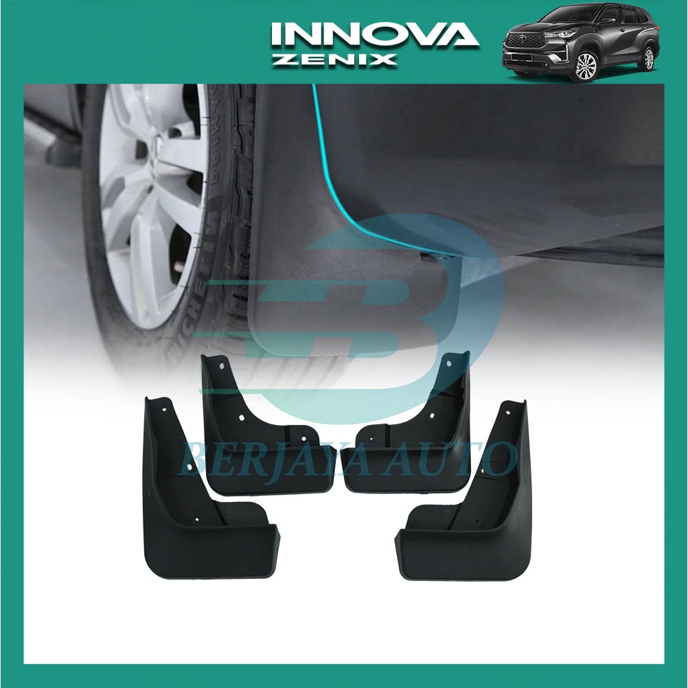 Toyota Innova Zenix AG10 2023-2025 Mudguard Mud Flats Fenders Mud Flaps ...