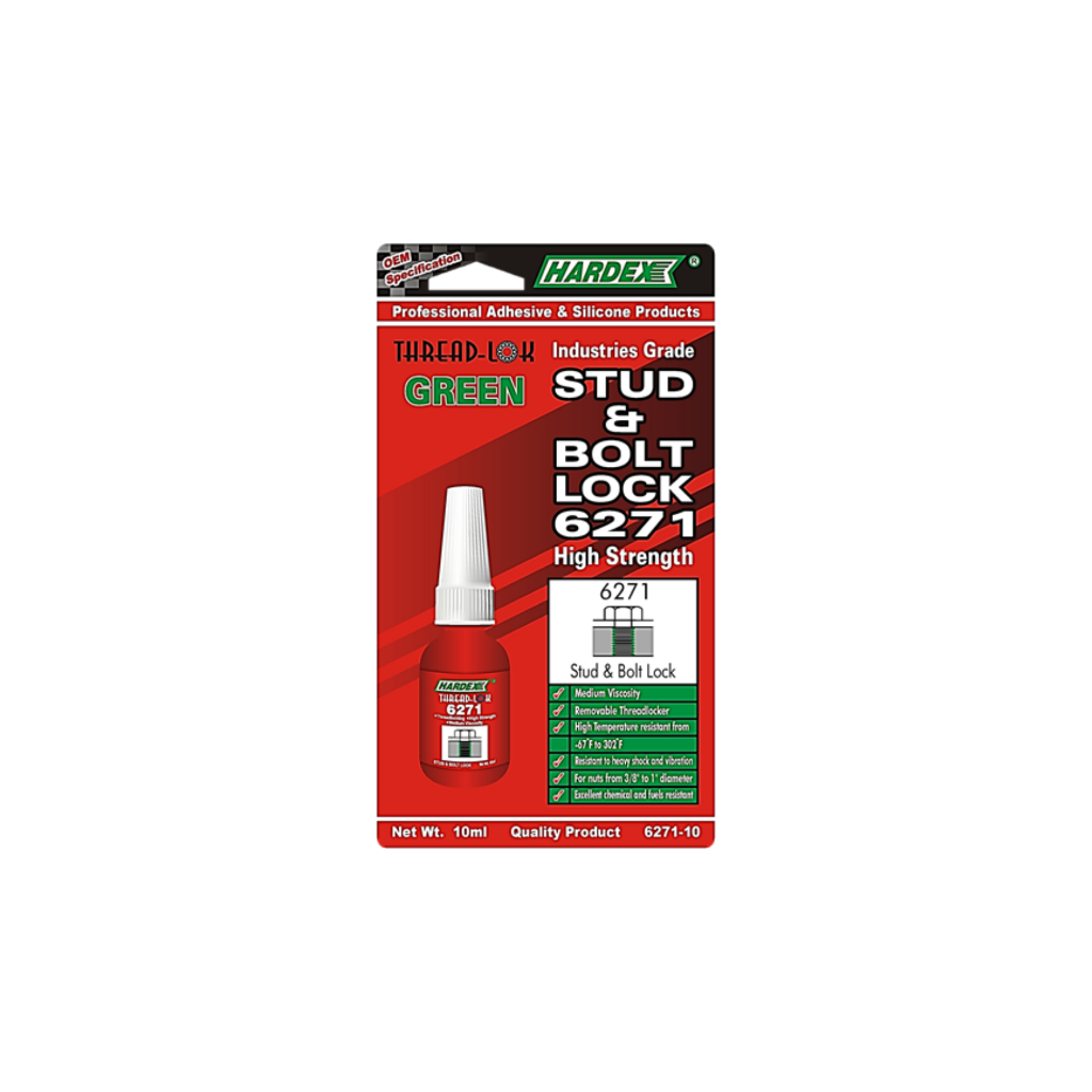 Hardex Green Stud & Bolt Lock Thread Sealant TL-6271-10ml | Shopee Malaysia