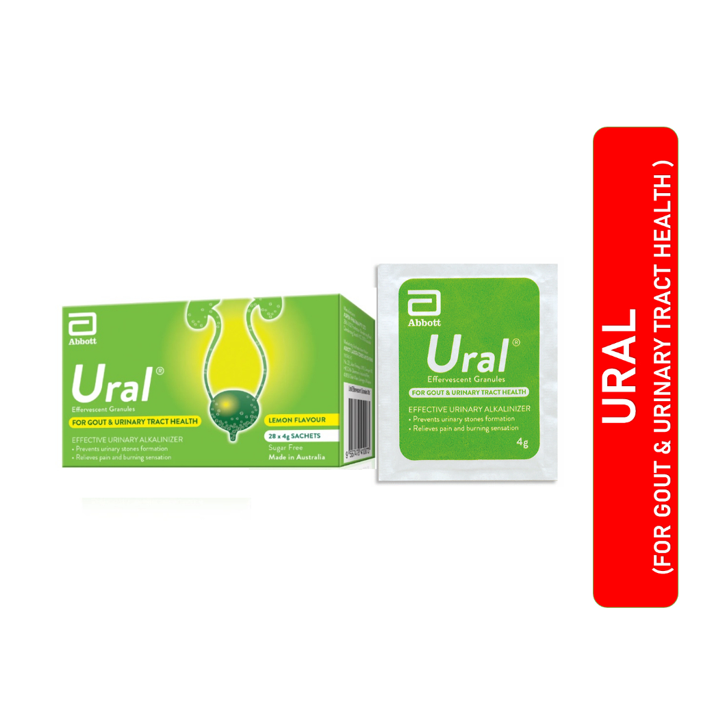 SHOP NOW!!! URAL EFFERVESCENT GRANULES (FOR GOUT & URINARY TRACT HEALTH ...