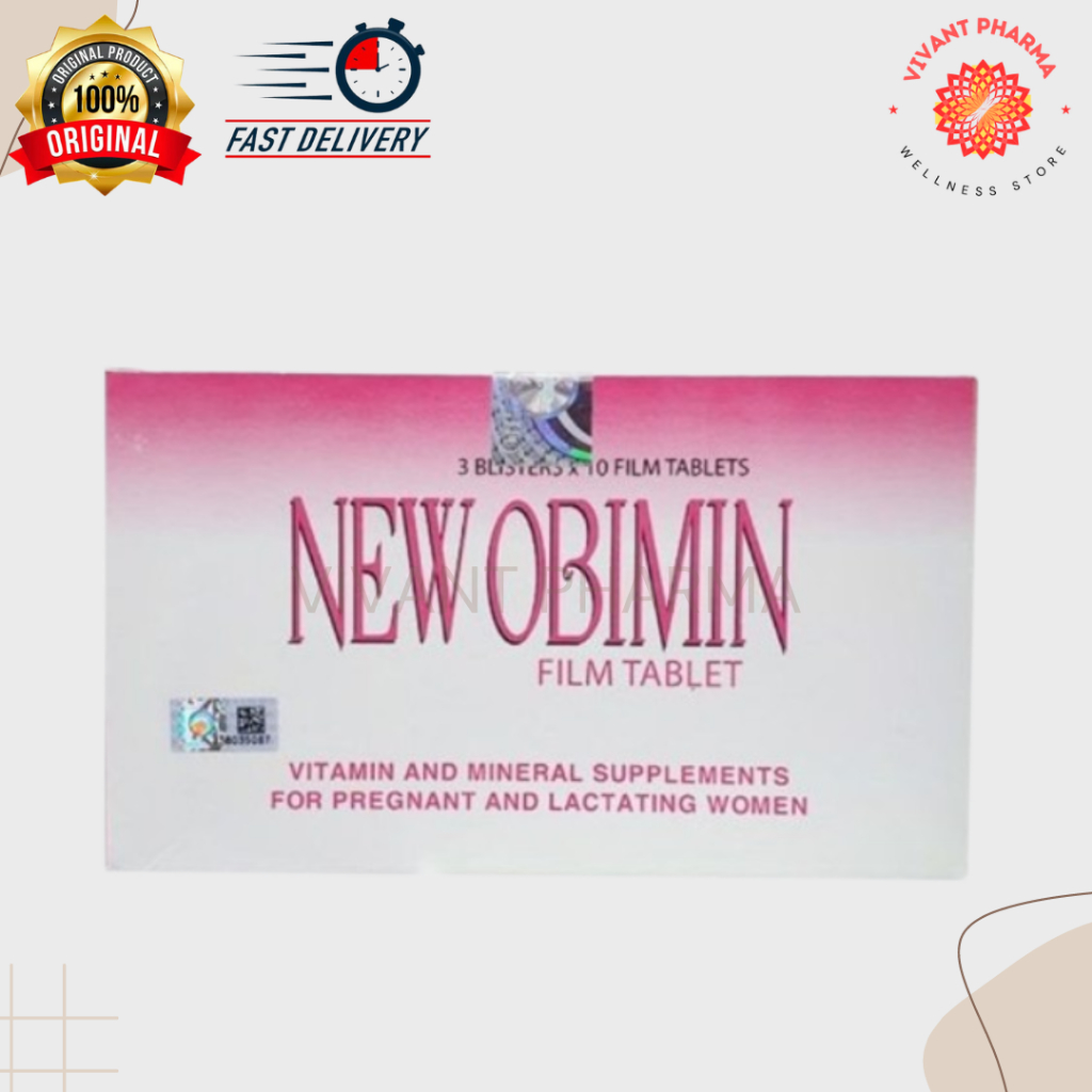 New Obimin Tablets 30's (For Pregnant & Lactating Women) | Shopee Malaysia