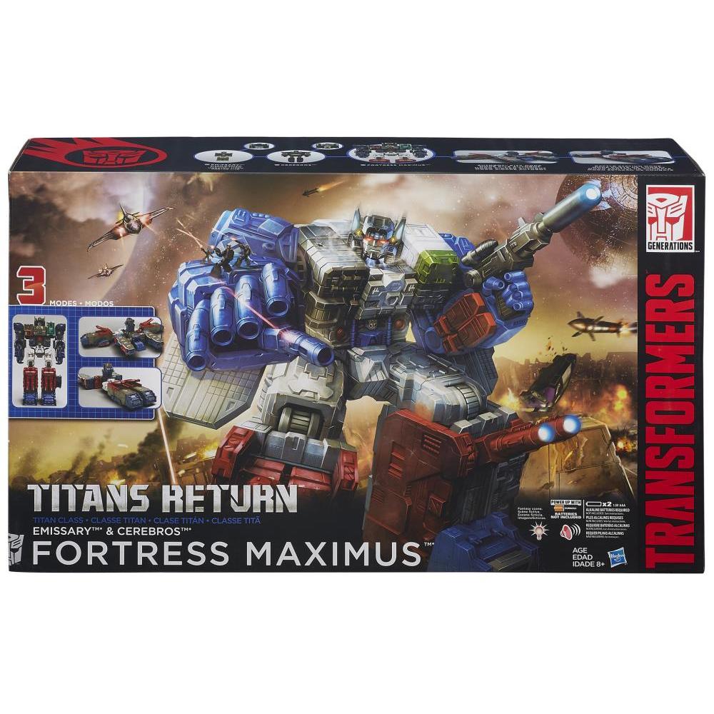 Hasbro Transformers Generations Titans Return Titan Class Fortress ...