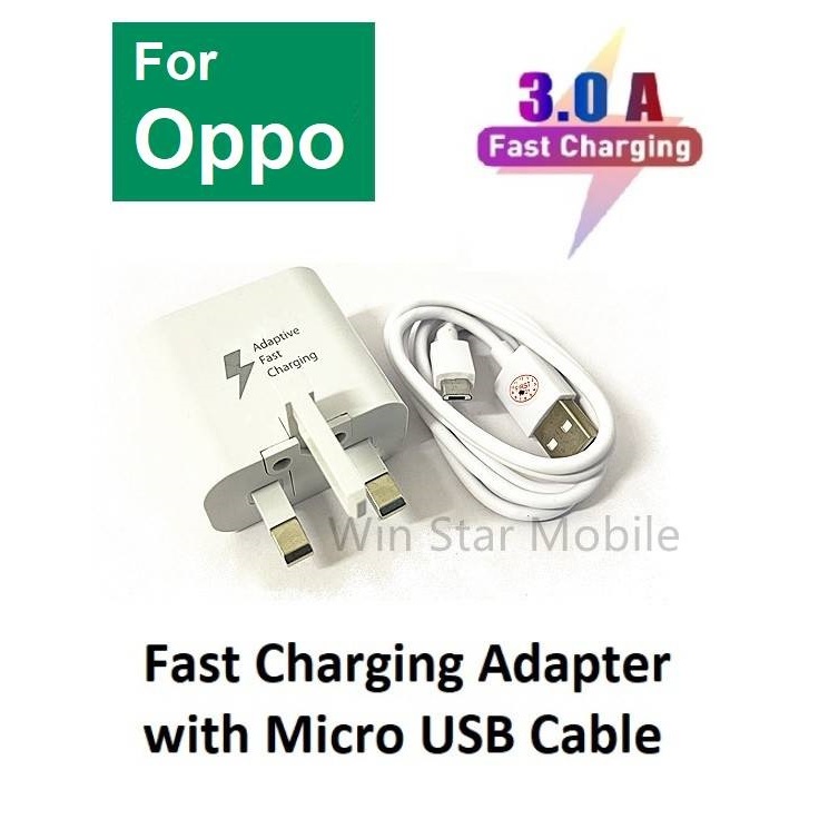 For Oppo Qualcomm 3.0 Charger Oppo 15w Flash Charging Chargers Adaptive ...