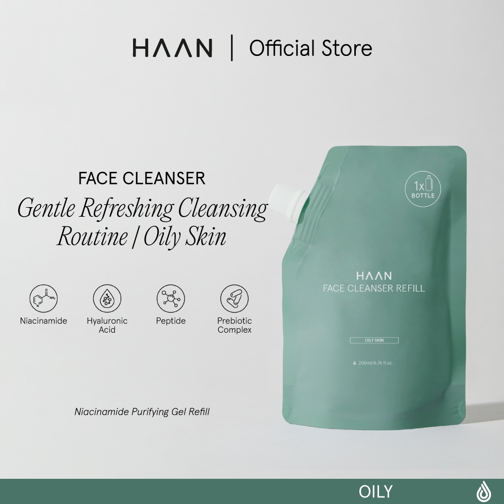 Haan Refill Face Cleanser Oily (200ml) | Shopee Malaysia