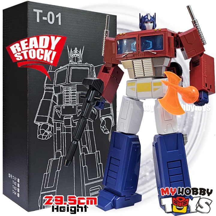 Transformable Robot - T01 30cm Optimus Prime ( Earthrise retool with an MP44 round head ) T-01 ...