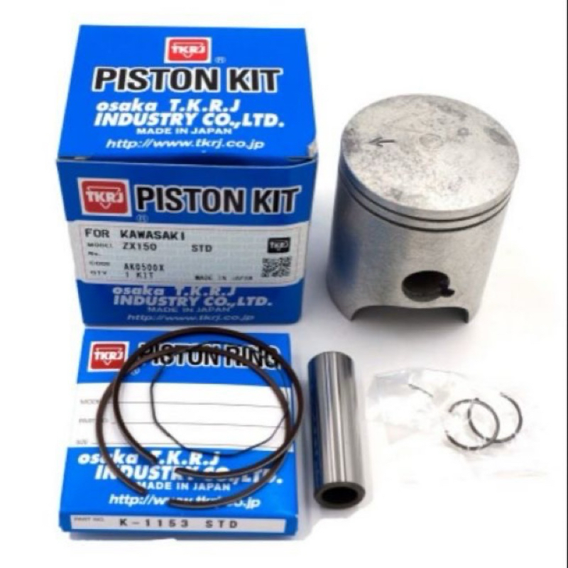 TKRJ KAWASAKI ZX150 ZXR150 KRR150 RR150 PISTON KIT SET TKRJ JAPAN ...